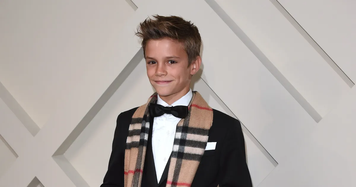Romeo Beckham Is Burberry's Newest Model - Fame10